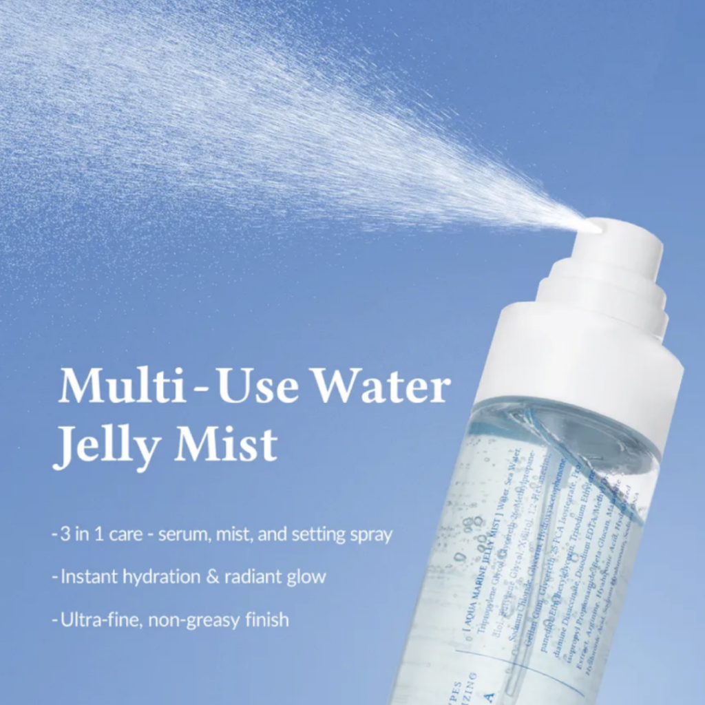 Dr. Althea Aqua Marine Jelly Mist mitrinošs sprejs sejai - Theo